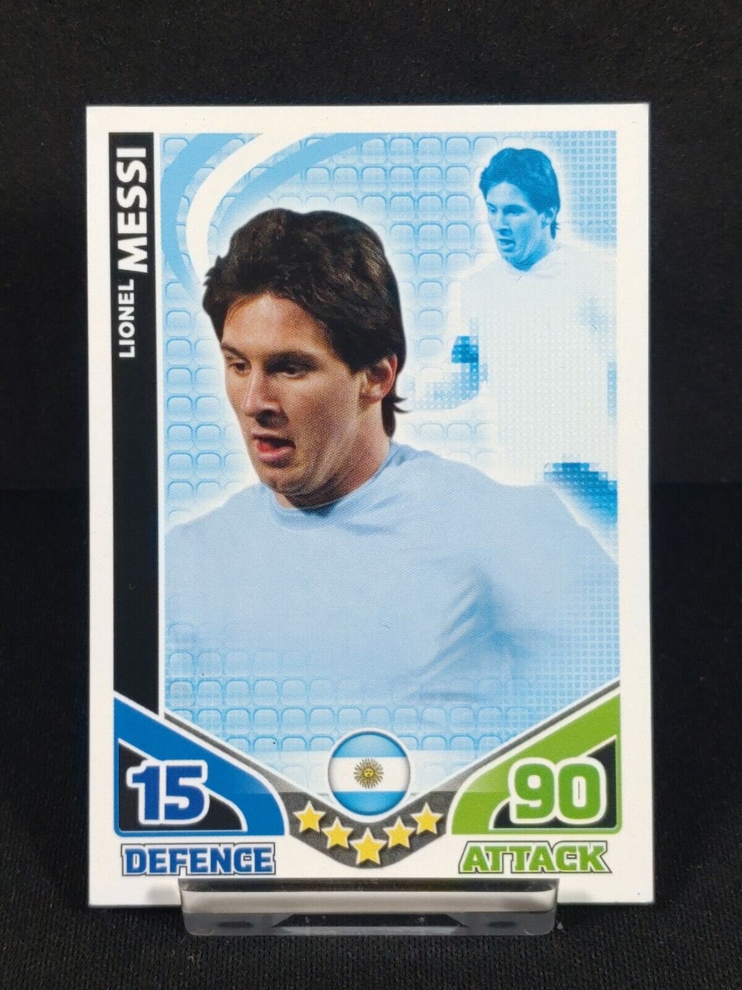 Lionel Messi Soccer Football Trading Card for Collectors 2010 World Cup ...