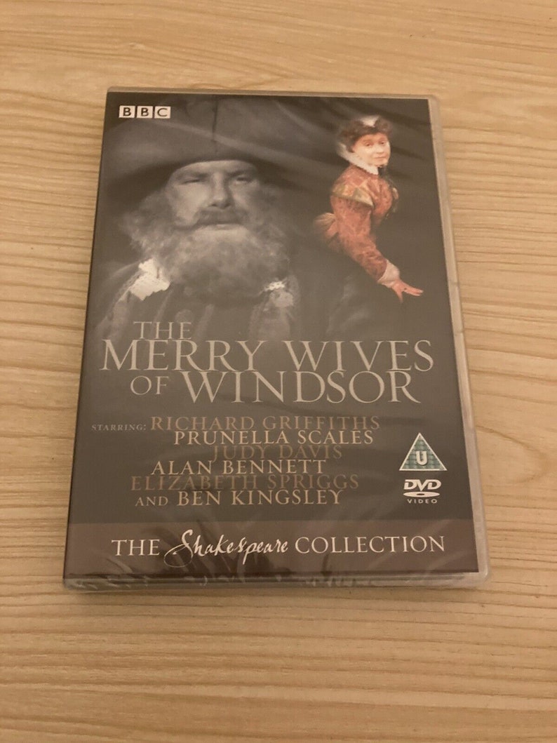 The Merry Wives of Windsor Bbc Shakespeare Dvd New & Sealed - Etsy