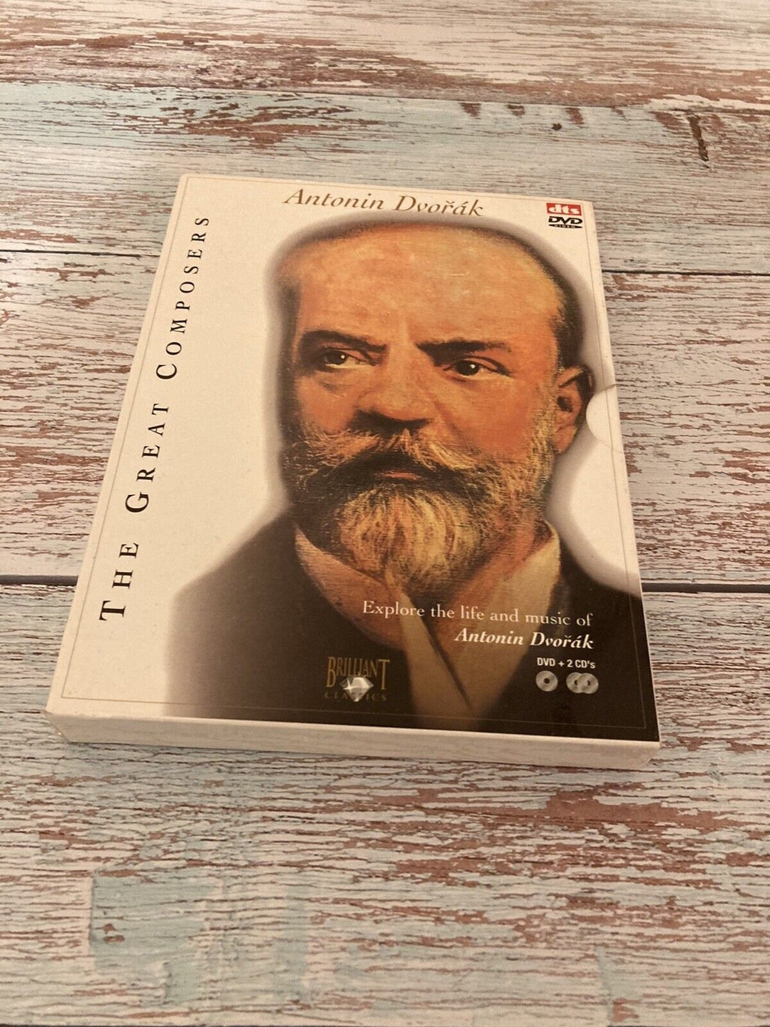 Antonin Dvorak the Great Composers Dvd & 2 Cds Pal - Etsy