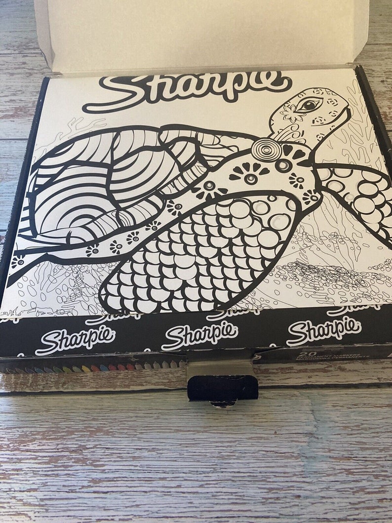 Sharpie Special Edition Turtle Pack of 20 Permanent Markers - Etsy
