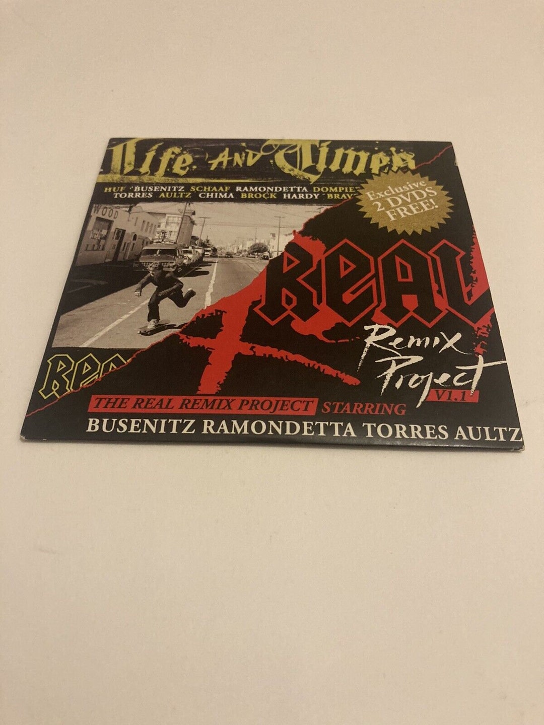 2 Skateboard Dvds in One Remix Dvd Life and Times Dvd - Etsy