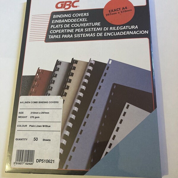 Comb Binding Covers - Etsy