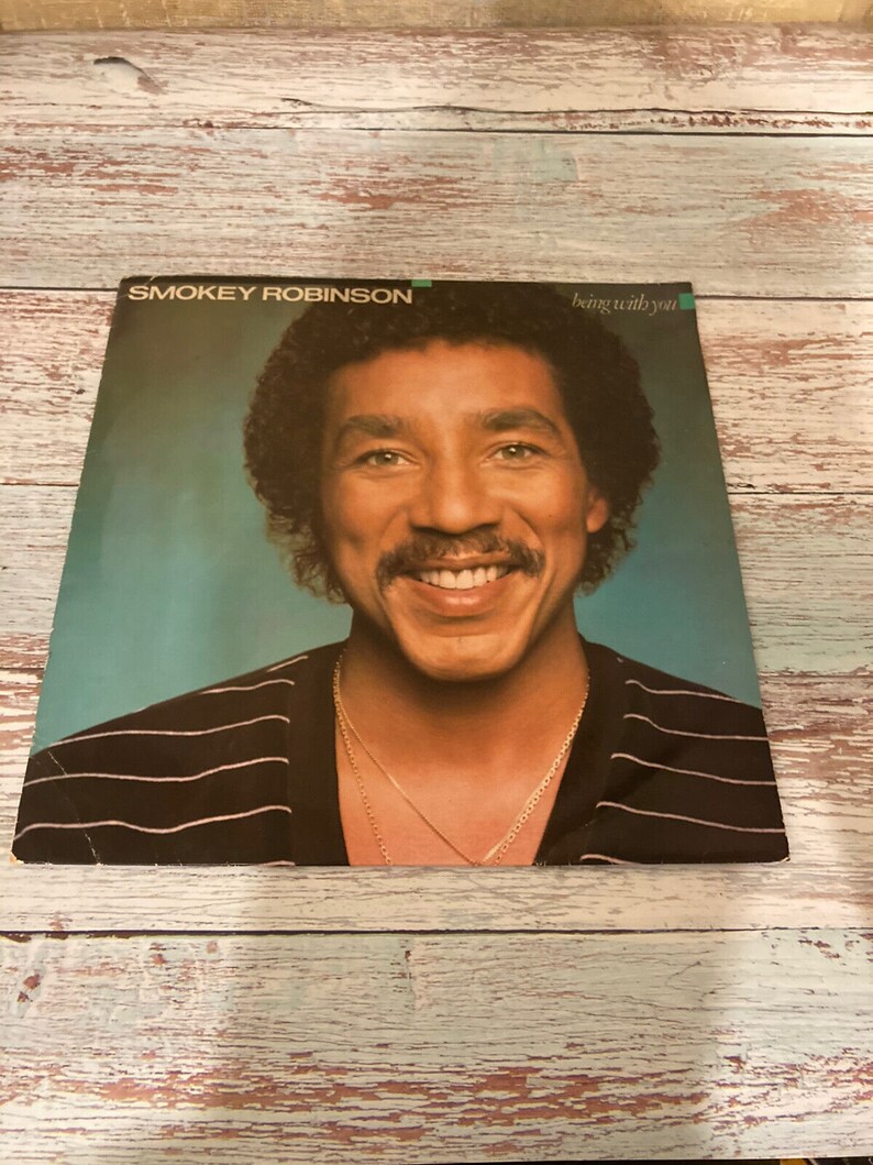 Smokey Robinson Being With You Vinyl 1981 Motown First Edition - Etsy