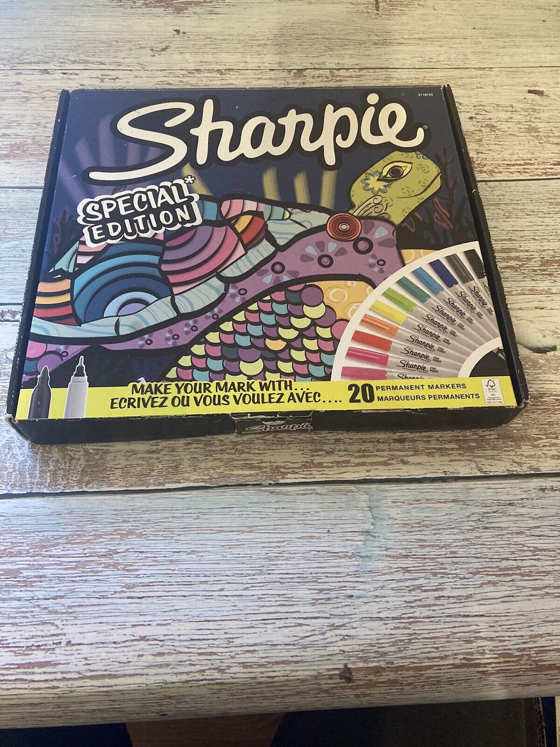 Sharpie Special Edition Turtle Pack of 20 Permanent Markers - Etsy