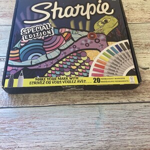 Sharpie Special Edition Turtle Pack of 20 Permanent Markers - Etsy