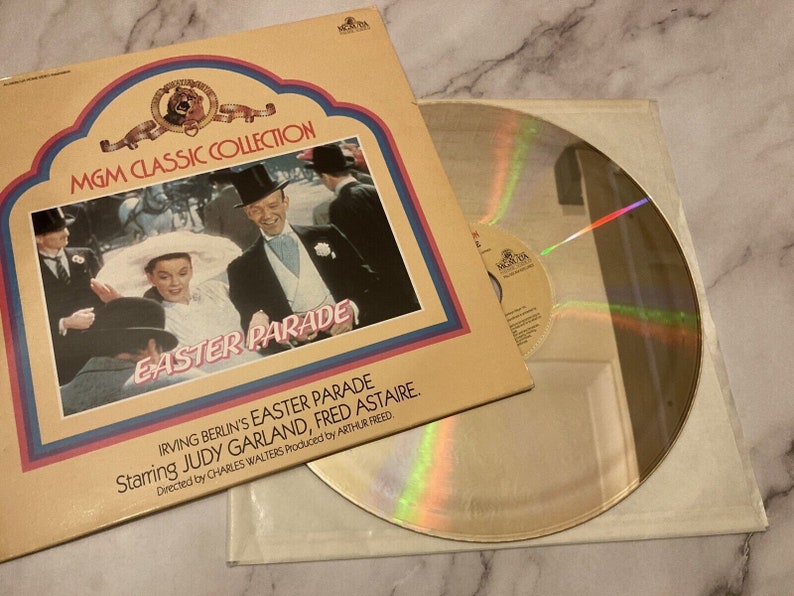 Easter Parad Laser Disc Feat. Fred Astaire, Judy Garland Mgm Umlv 1983 ...