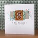 8th Anniversary Card Bronze for 8 Years Together - Etsy