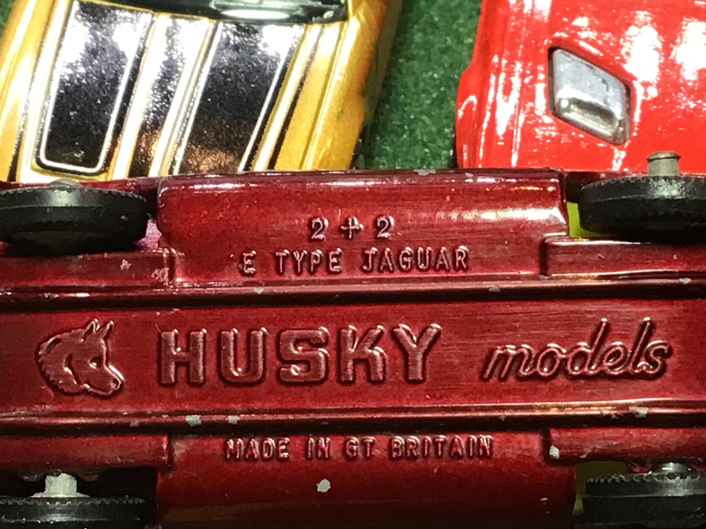 Husky Models Burgundy Jaguar E Type 2+2 Diecast 2 1/5 Inches Long - Etsy
