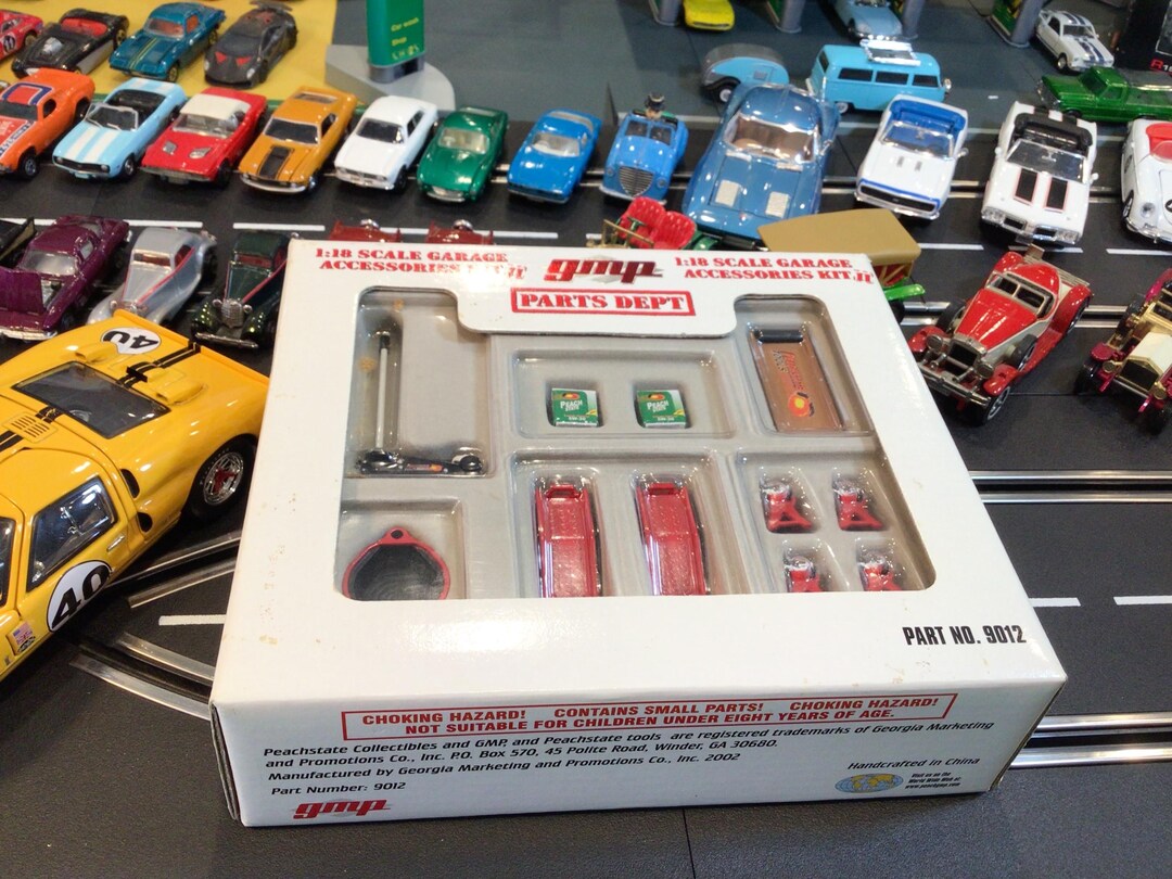 GMP Garage Accessories Kit Diecast 1/18 Scale 9012 - Etsy