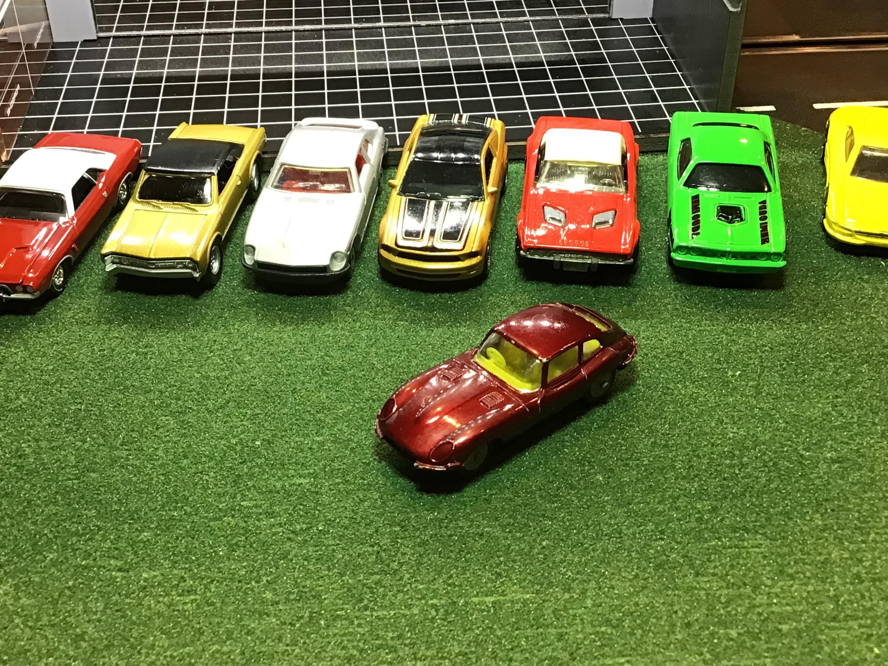 Husky Models Burgundy Jaguar E Type 2+2 Diecast 2 1/5 Inches Long - Etsy