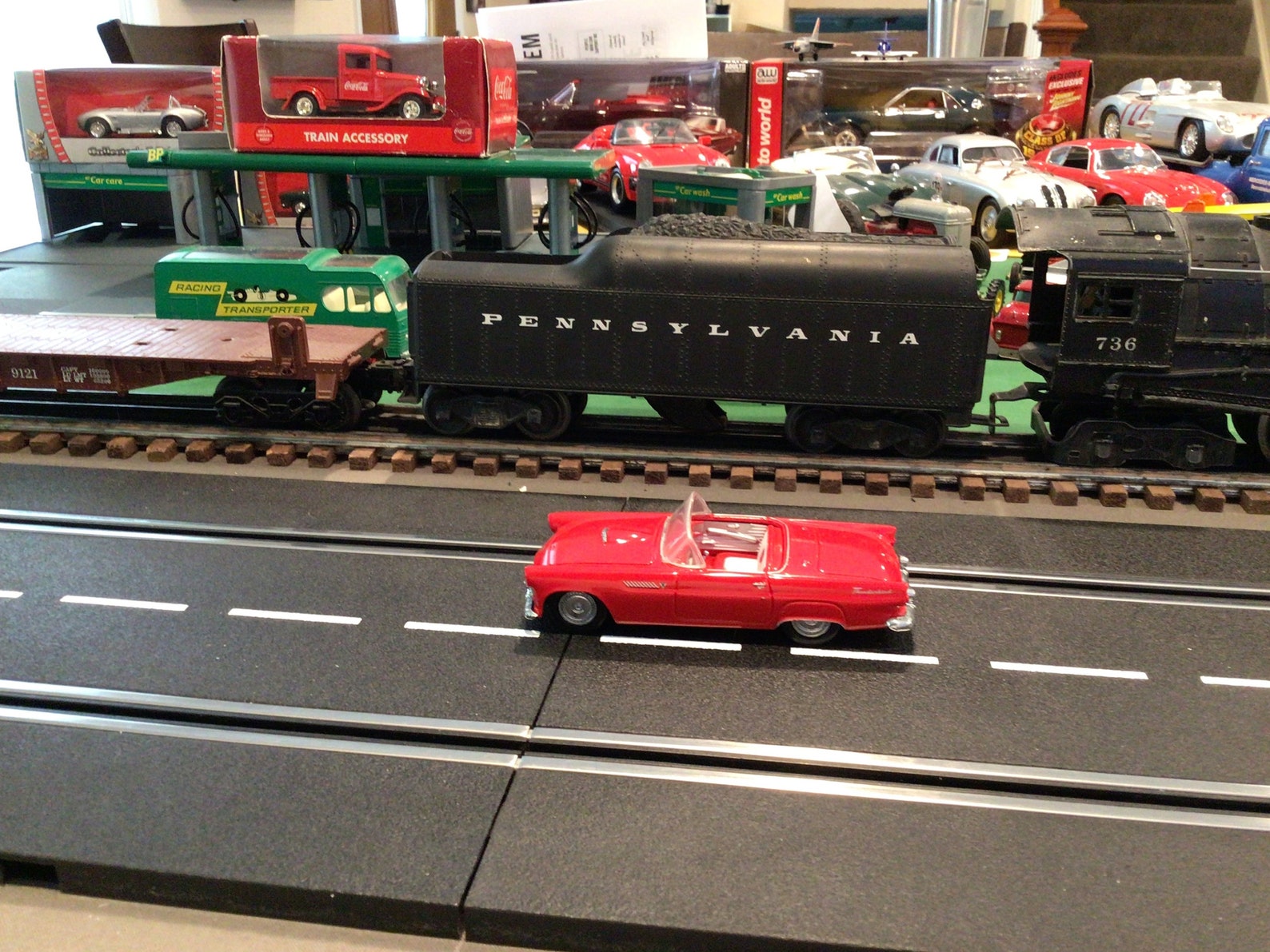 Matchbox the Dinky Collection 1955 Red Ford Thunderbird - Etsy