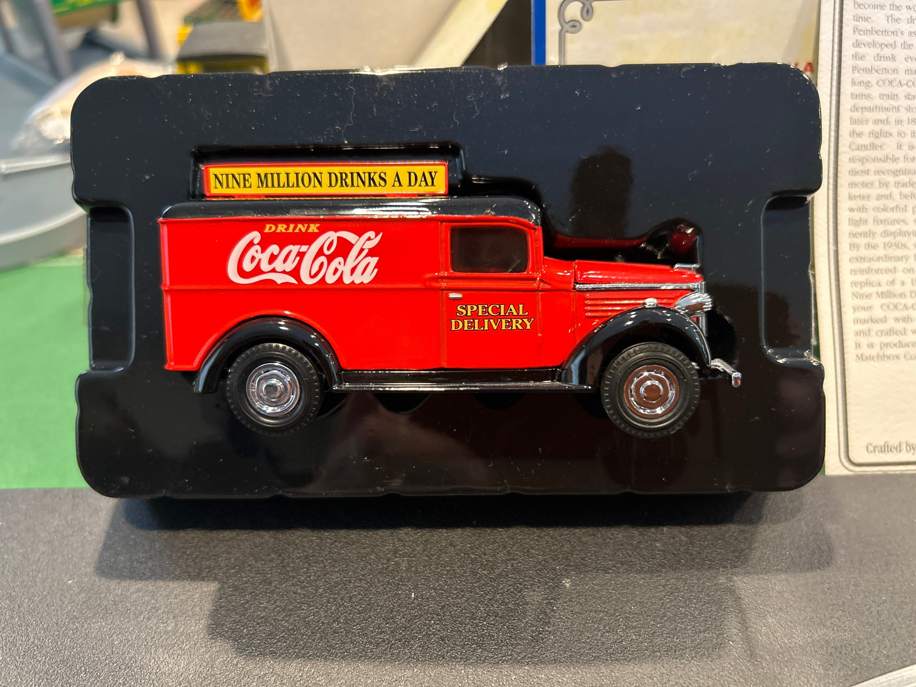 Matchbox Collectibles Coca Cola Die Cast 1937 GMC Van - Etsy