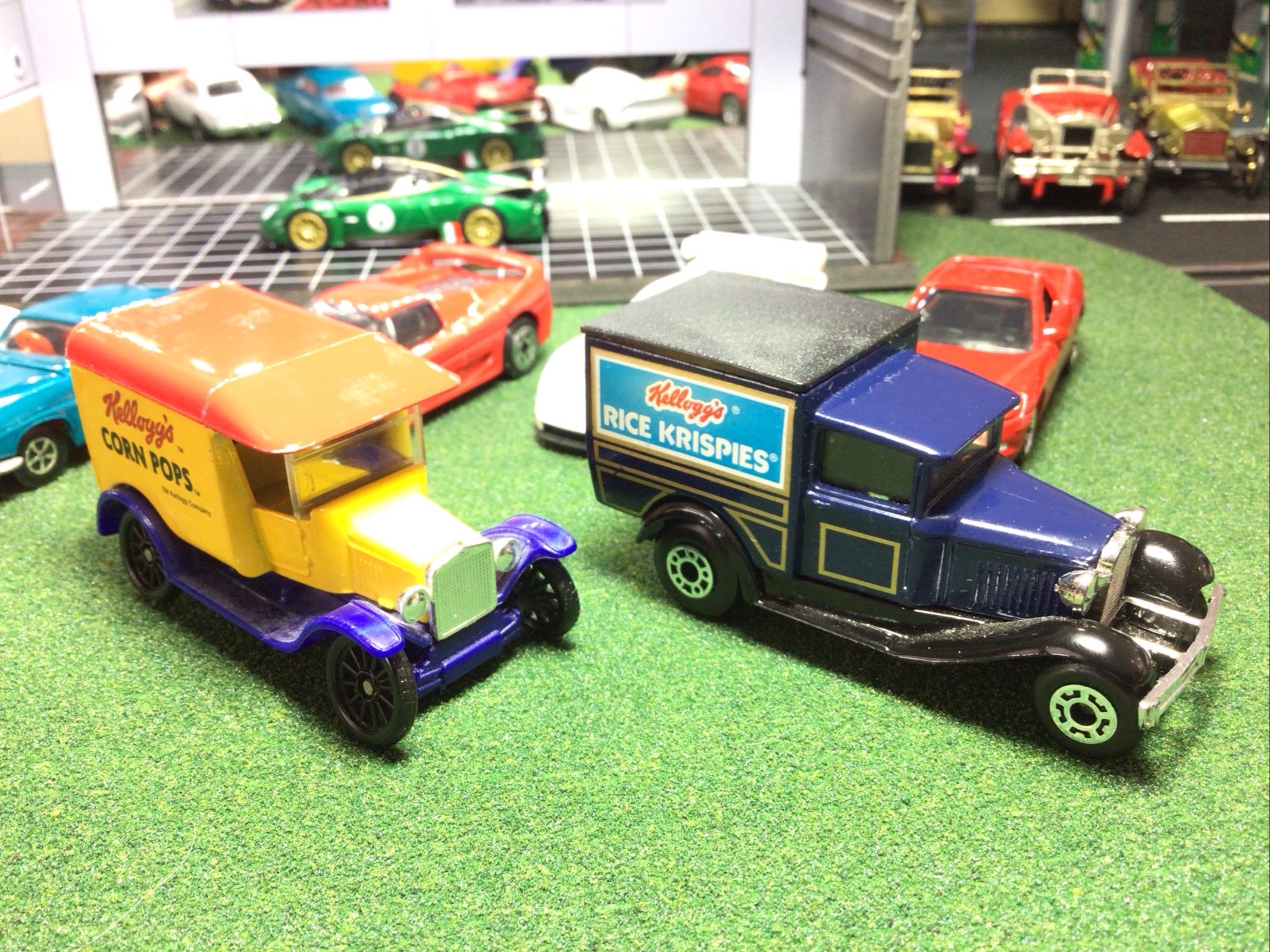Matchbox Kellogg’s Set 2 Rice Krispies & Corn Pops Diecast Delivery ...