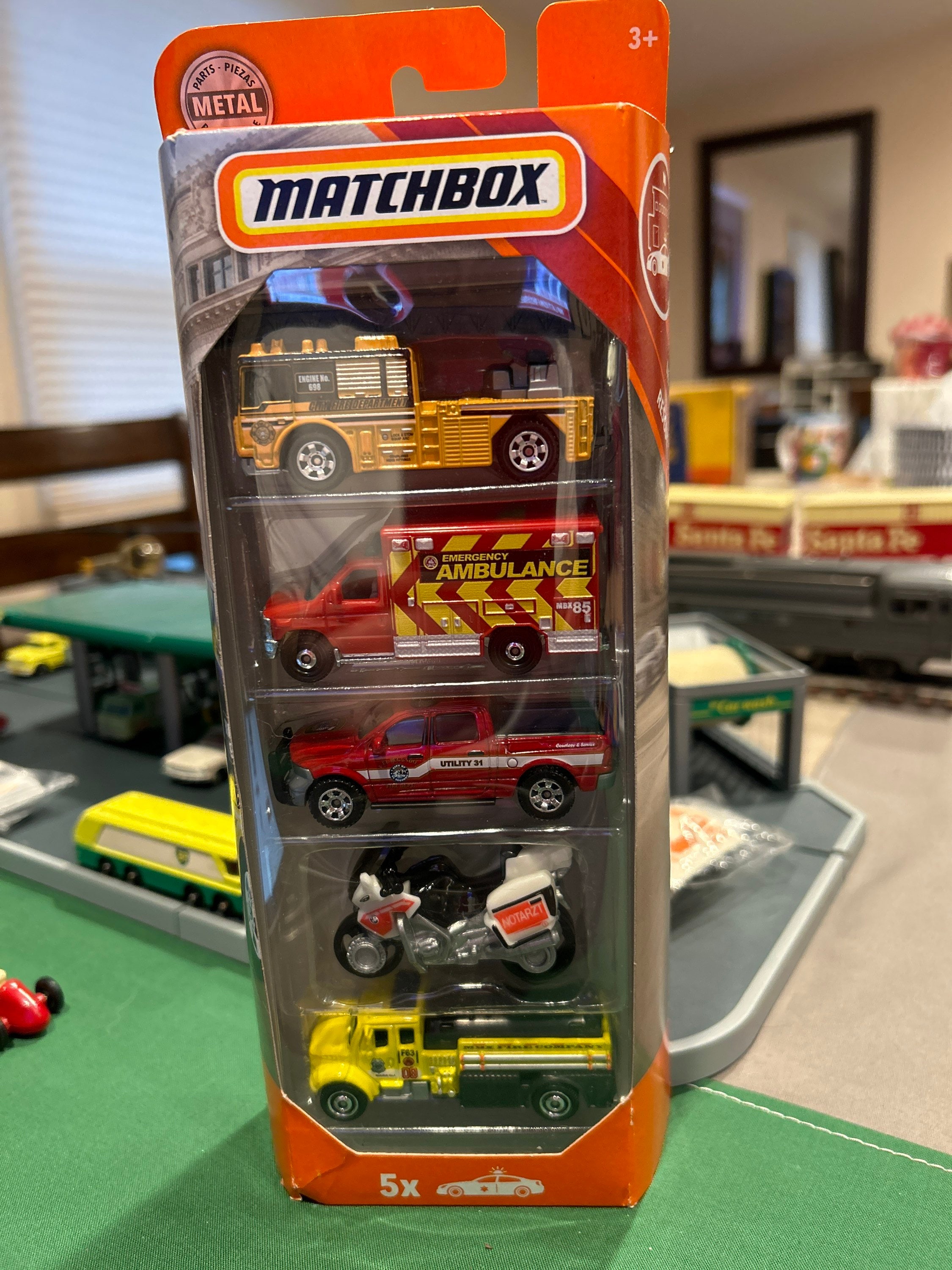 Matchbox Fire Trucks 5 Pack