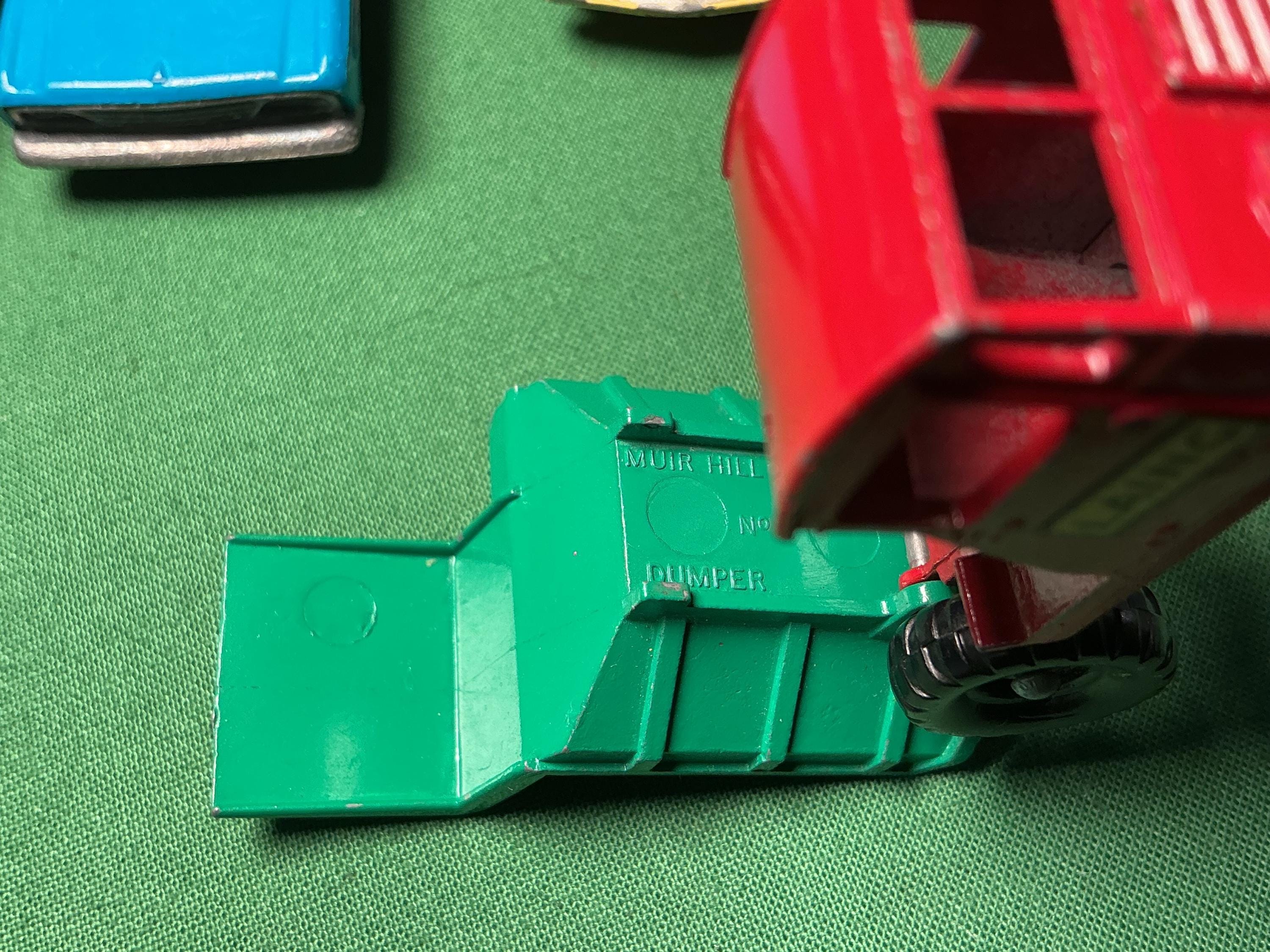 Matchbox Lesney 1-75 Series Red Muir Hill Dumper No 2 Diecast 1/86 ...