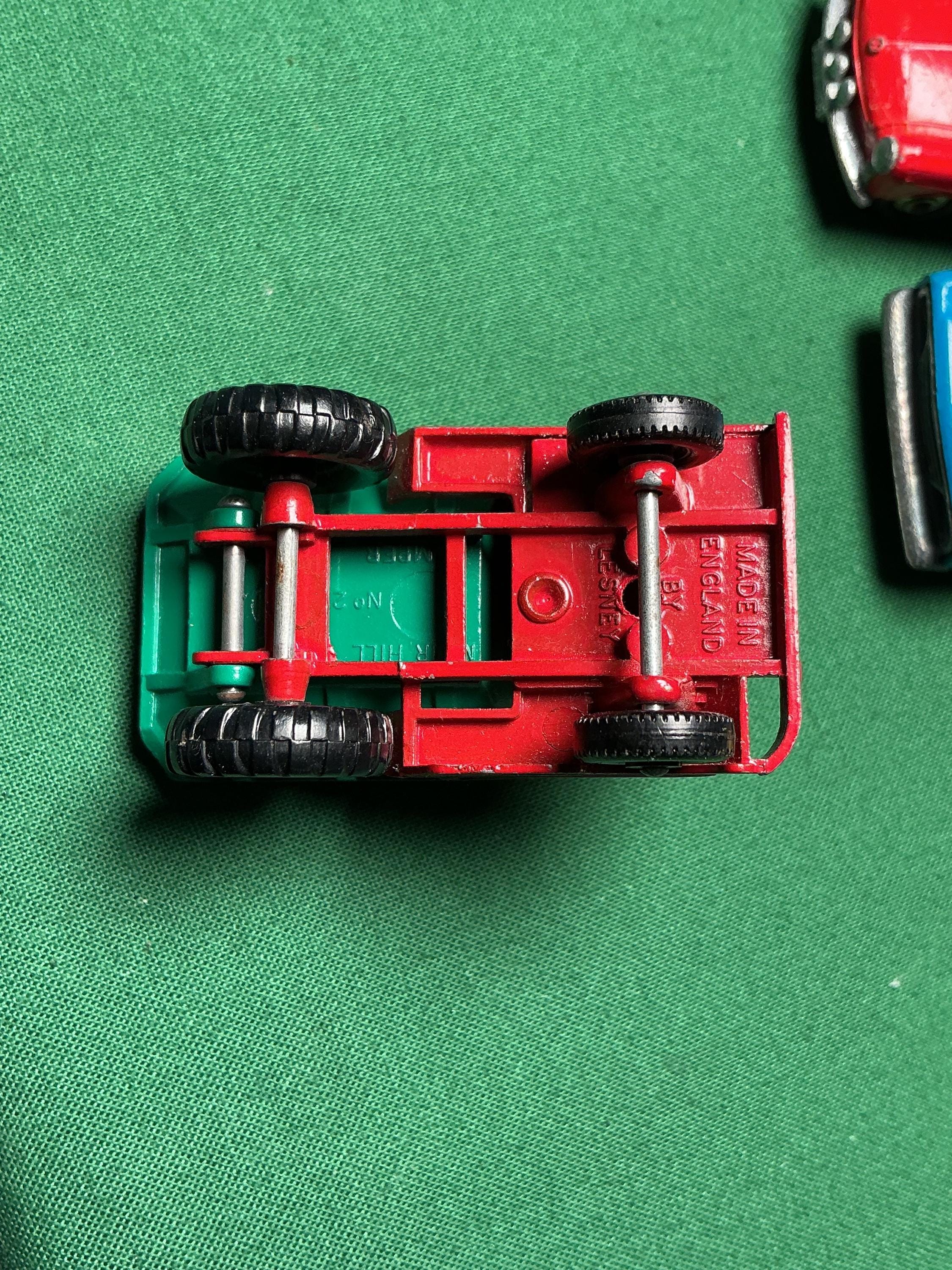 Matchbox Lesney 1-75 Series Red Muir Hill Dumper No 2 Diecast 1/86 ...