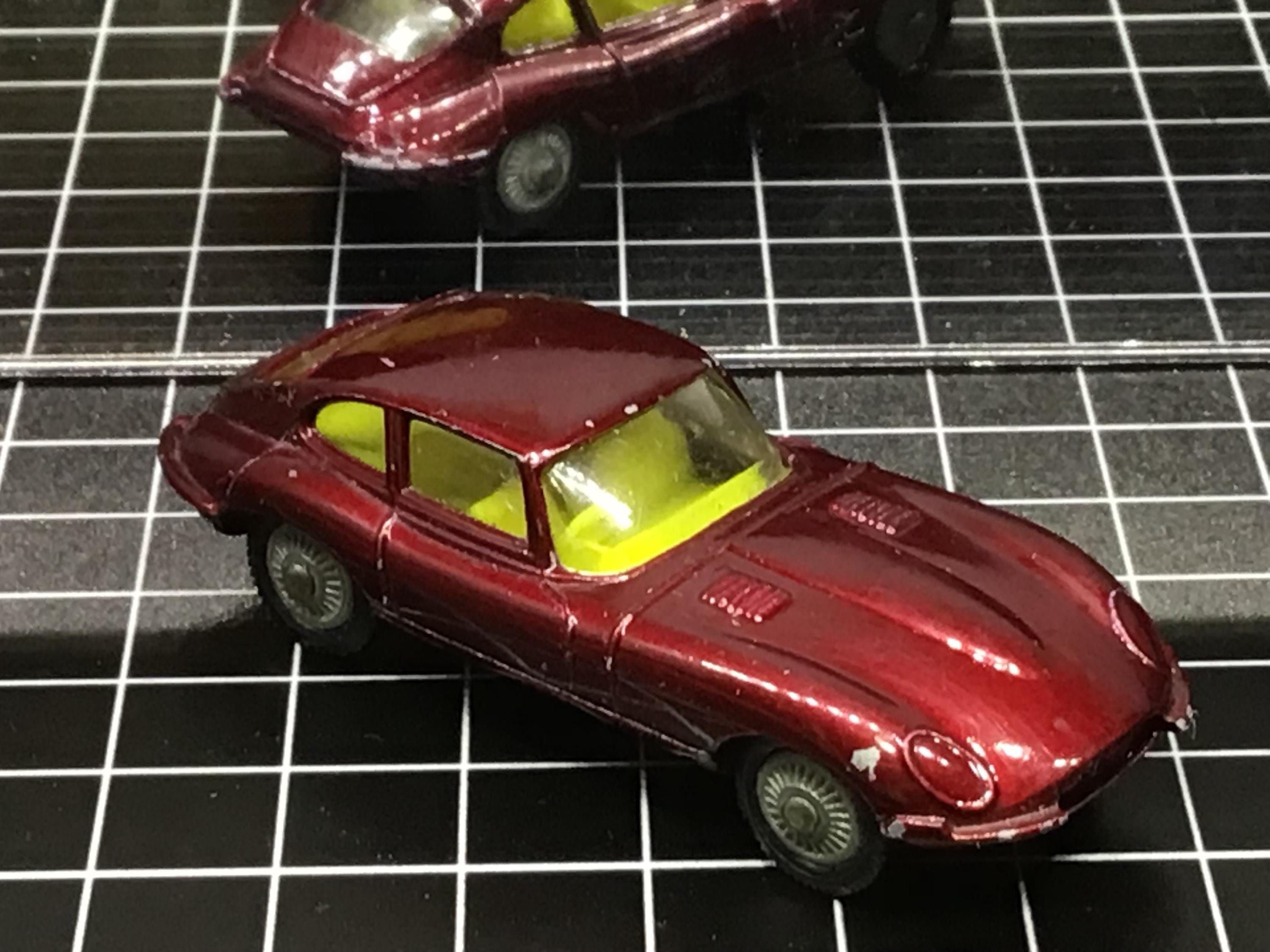 Husky Models Burgundy Jaguar E Type 2+2 Diecast 2 1/5 Inches Long - Etsy