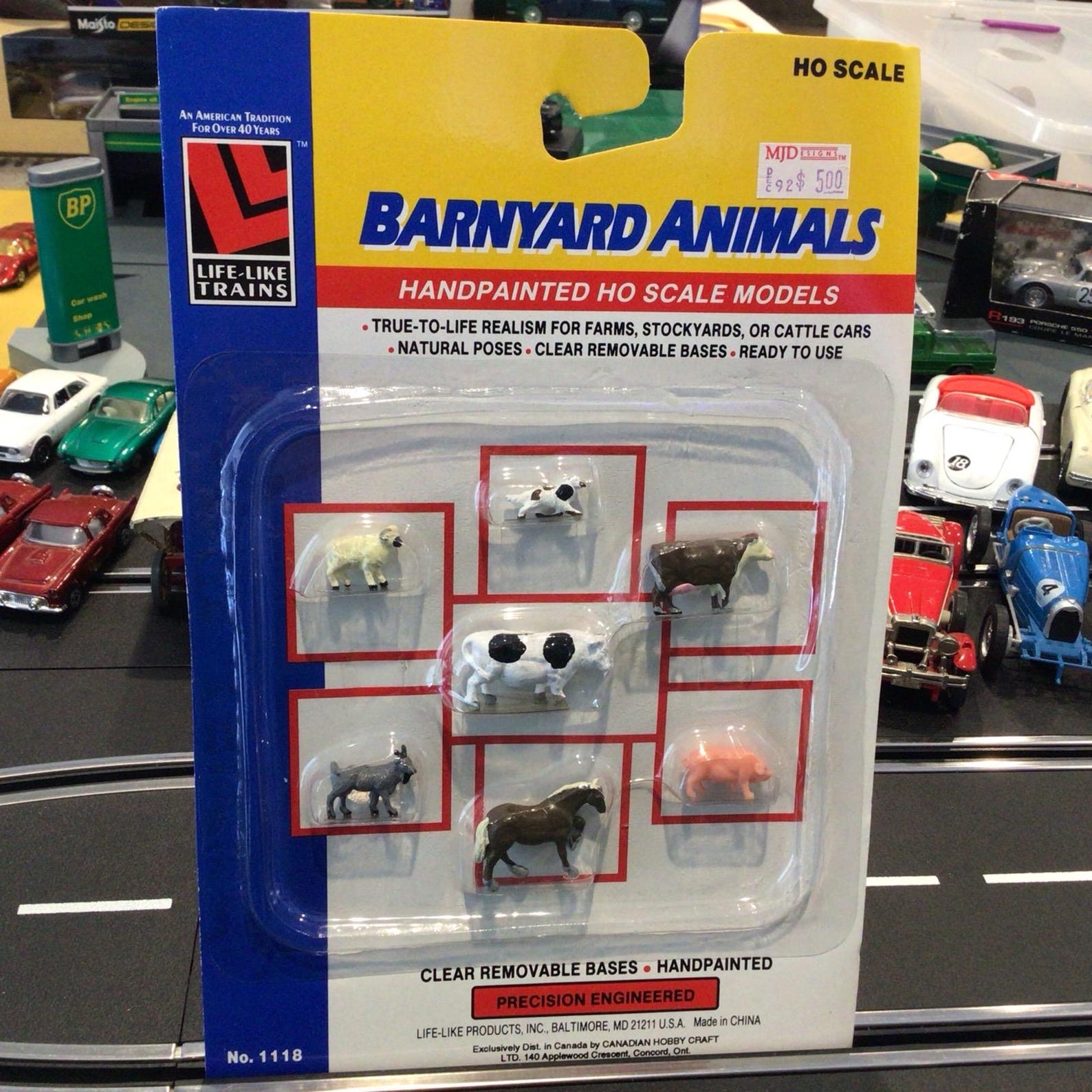 Life Like Trains Barnyard Animals HO Scale Hand Painted Plastic - Etsy