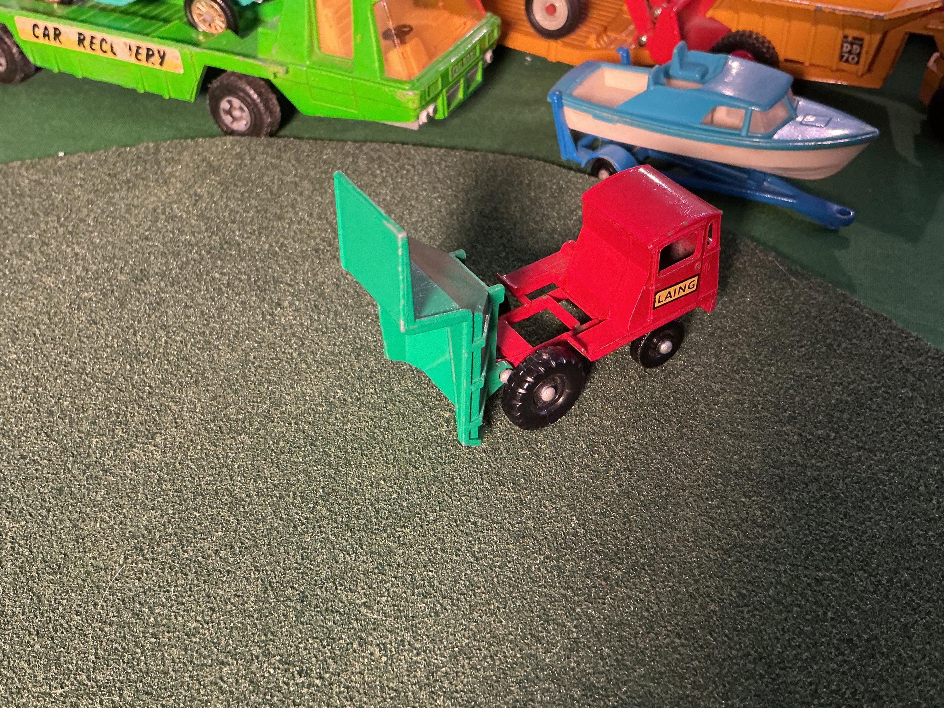 Matchbox Lesney 1-75 Series Red Muir Hill Dumper No 2 Diecast 1/86 ...
