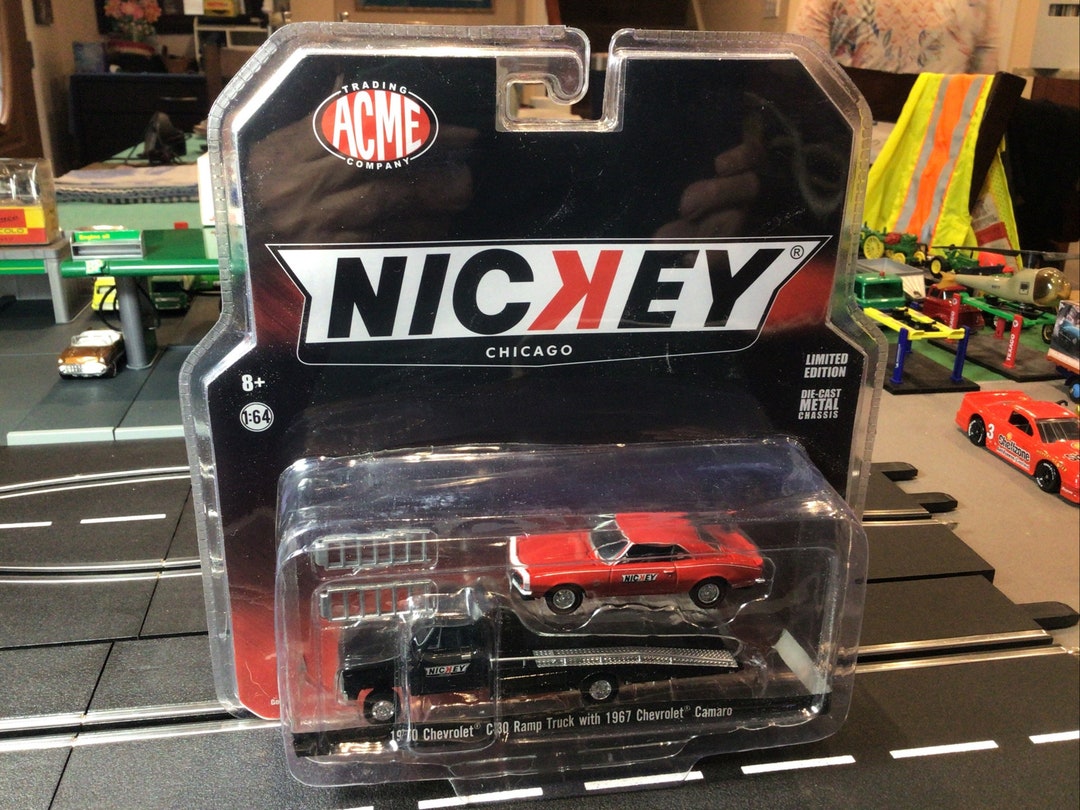 ACME Diecast 1/64 Scale Nickey Chicago 1967 Chevy Camaro & Chevy Ramp ...