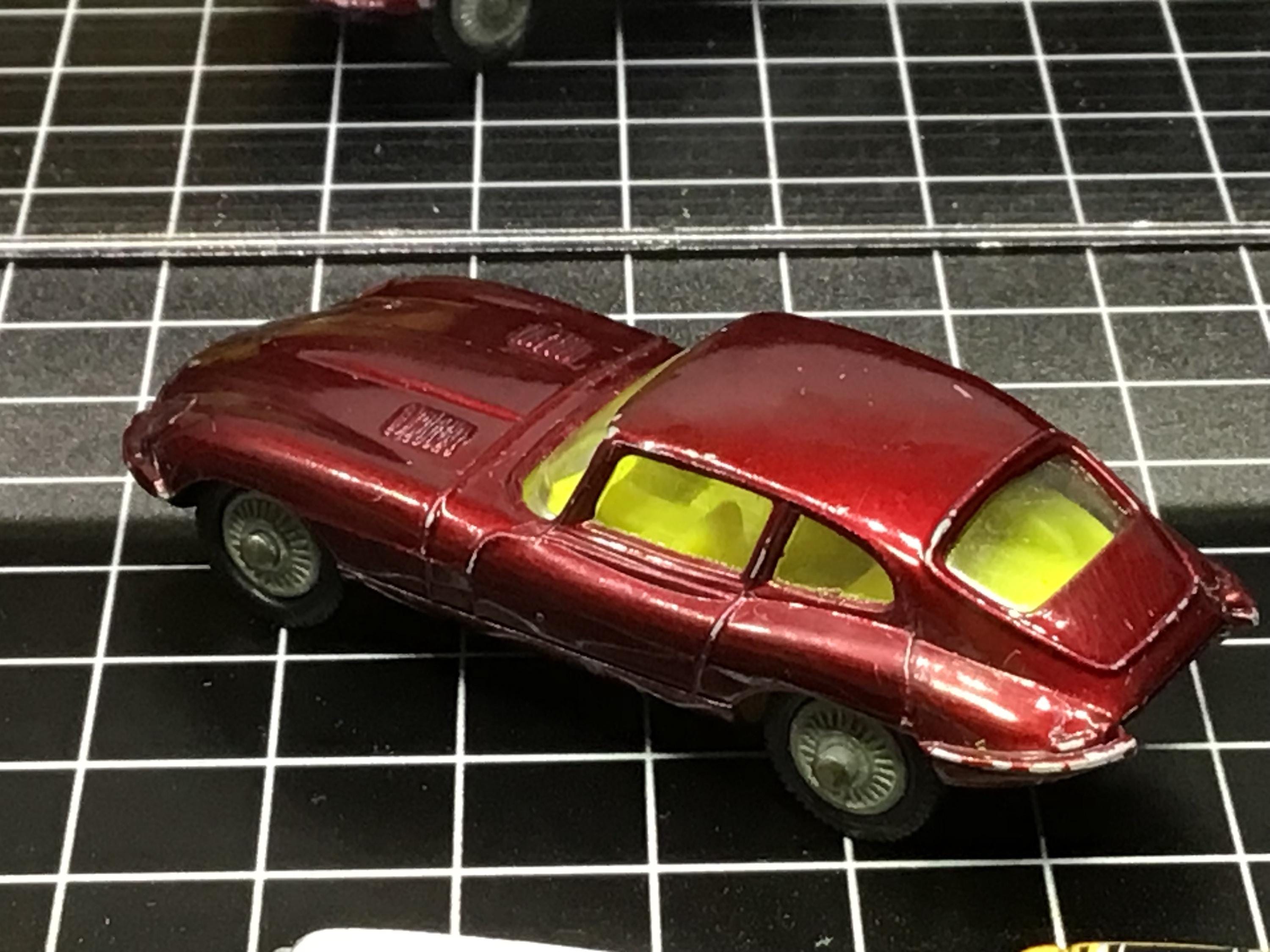 Husky Models Burgundy Jaguar E Type 2+2 Diecast 2 1/5 Inches Long - Etsy