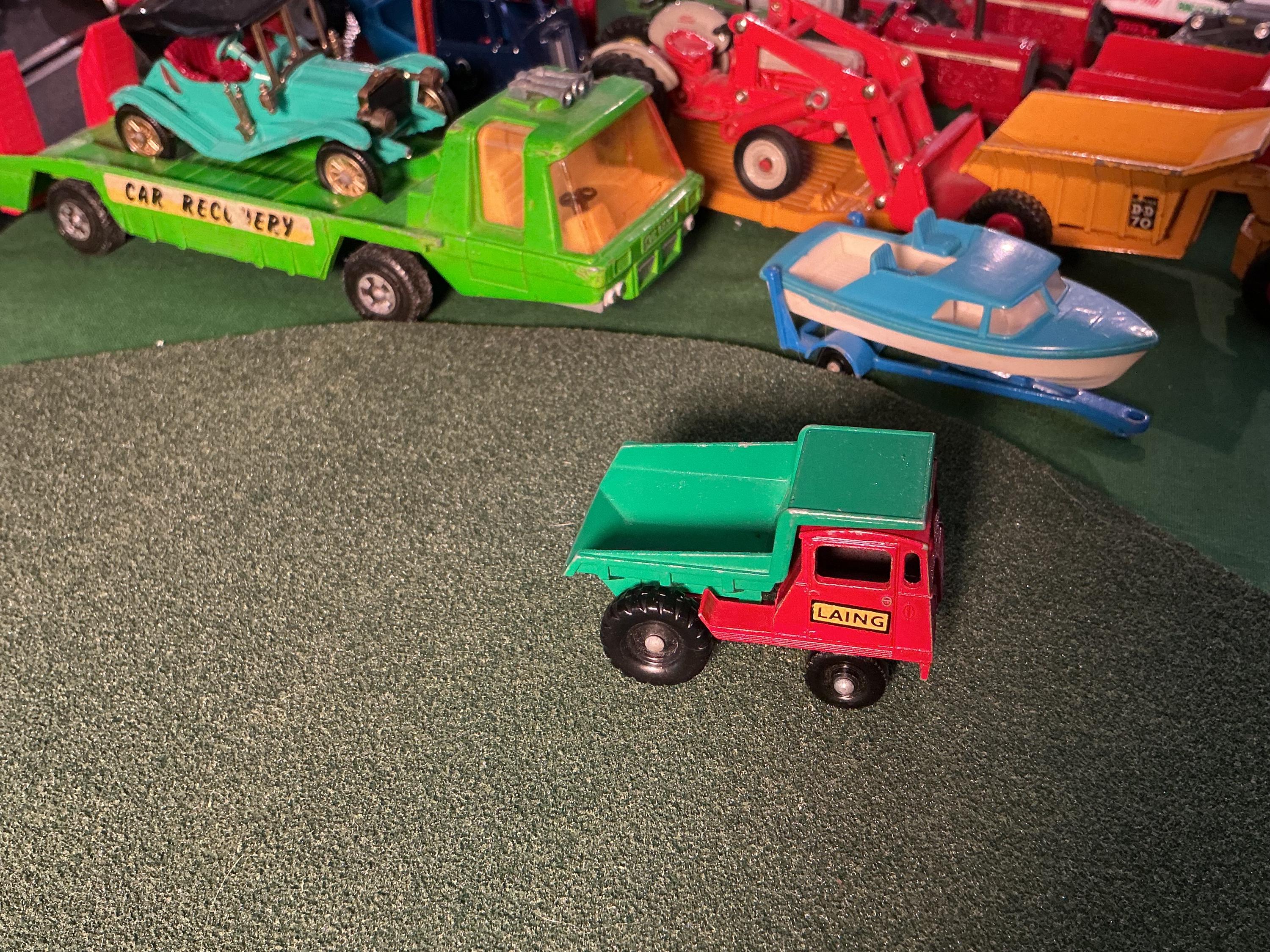 Matchbox Lesney 1-75 Series Red Muir Hill Dumper No 2 Diecast 1/86 ...