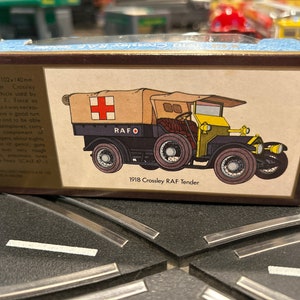 Matchbox Models of Yesteryear WWI 1918 Crossley RAF Tender Die-cast - Etsy