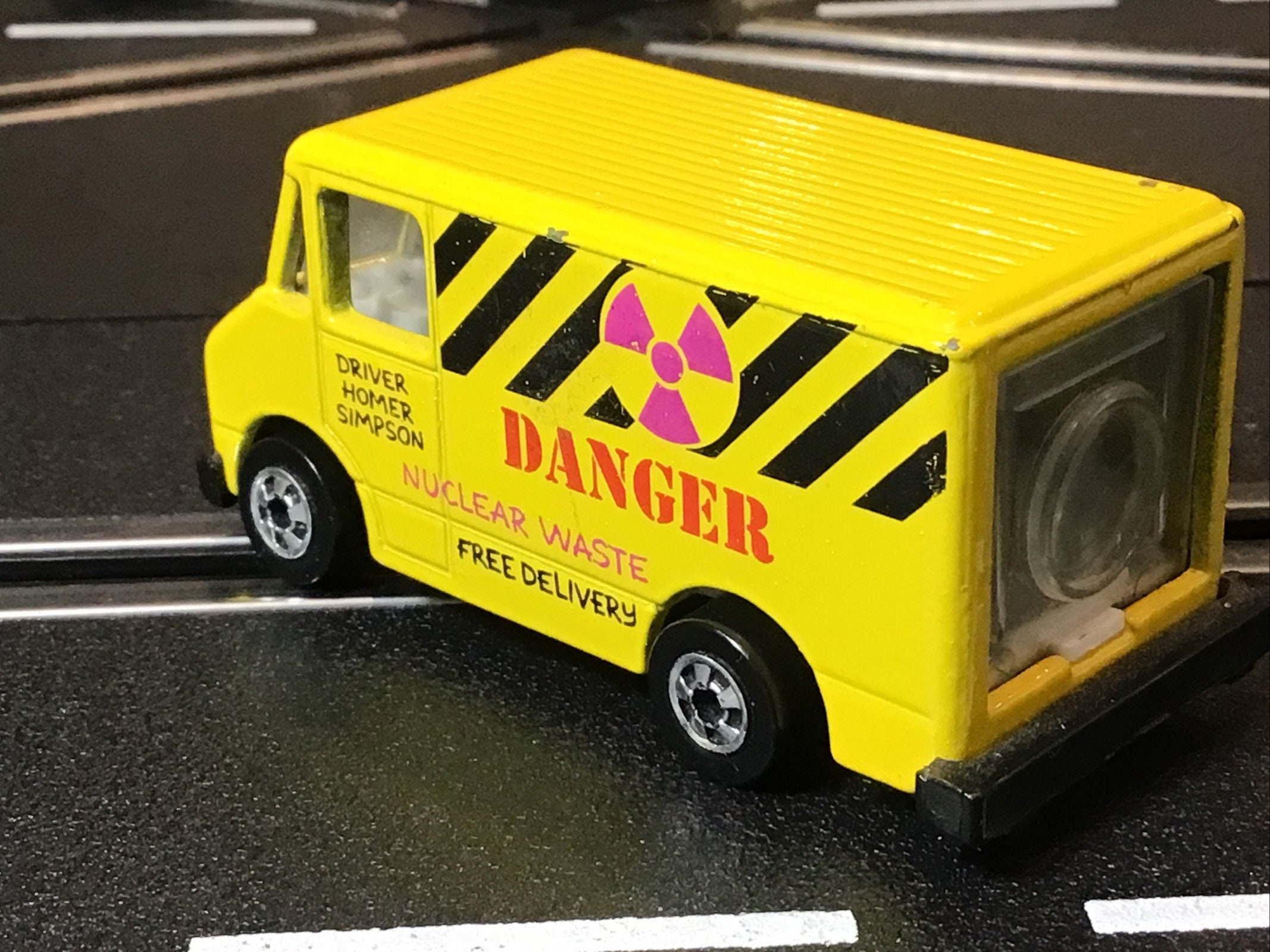 Hot Wheels Mattel Diecast 1/64 Scale Homer Simpson Nuclear - Etsy