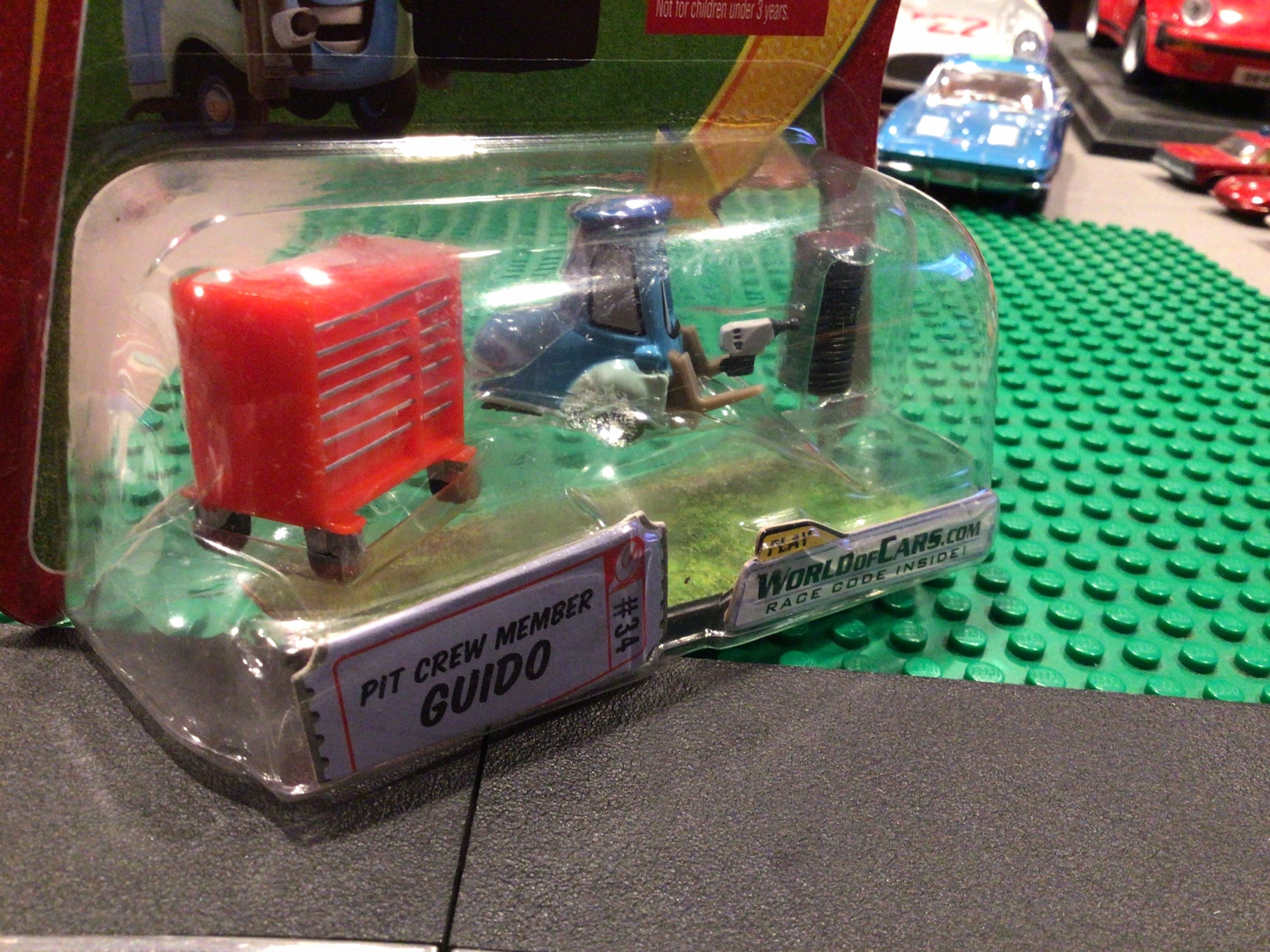 Mattel Disney Pixar the World of Cars Pit Crew Guido. - Etsy