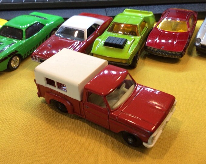 Matchbox 1-75 Series No 6 Red Ford Pick up Truck Made in England by ...