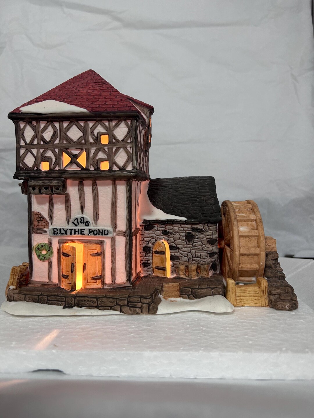 Dickens Village Mill Blythe Pond Department 56 Retired - Etsy