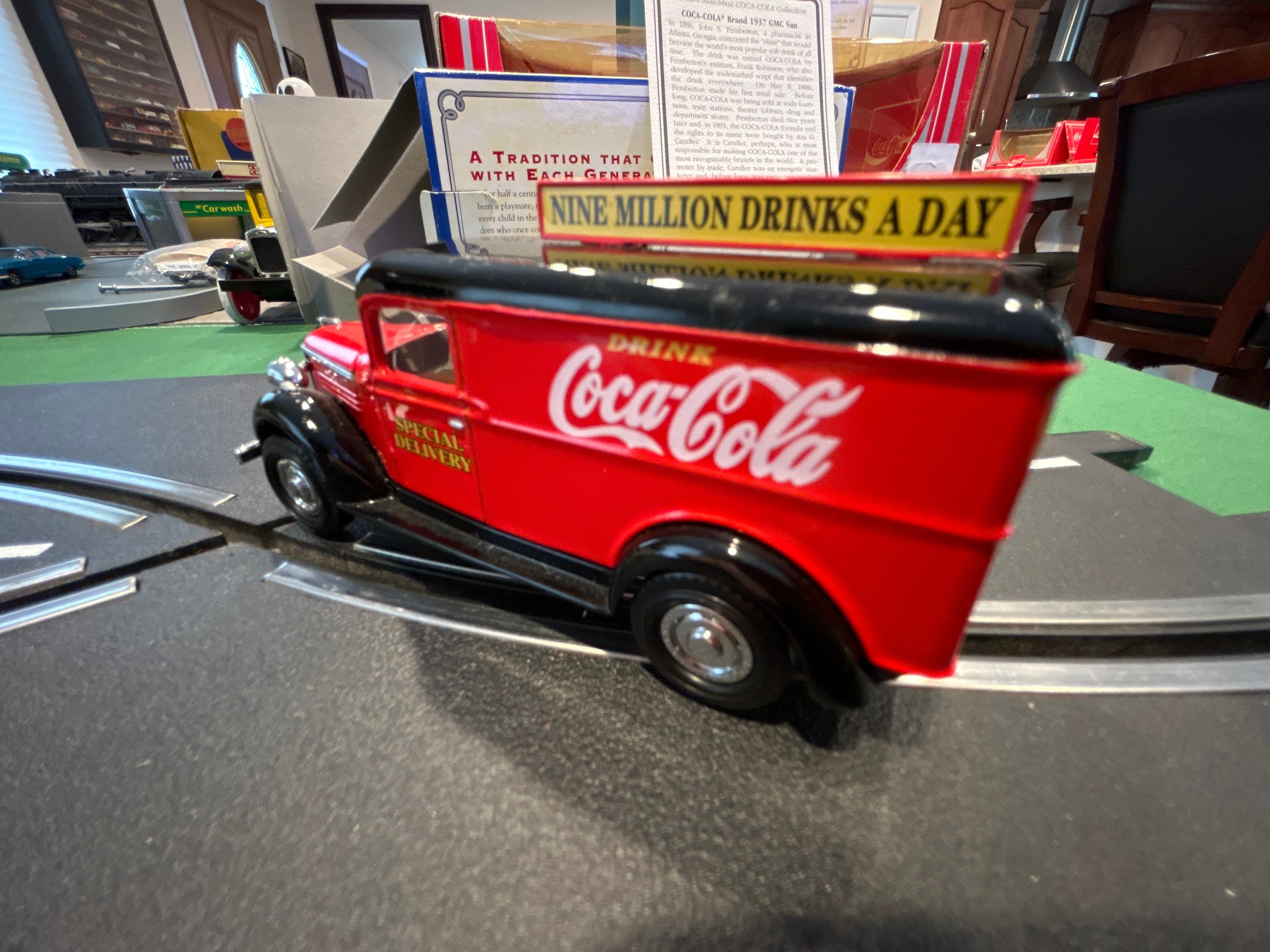 Matchbox Collectibles Coca Cola Die Cast 1937 GMC Van - Etsy