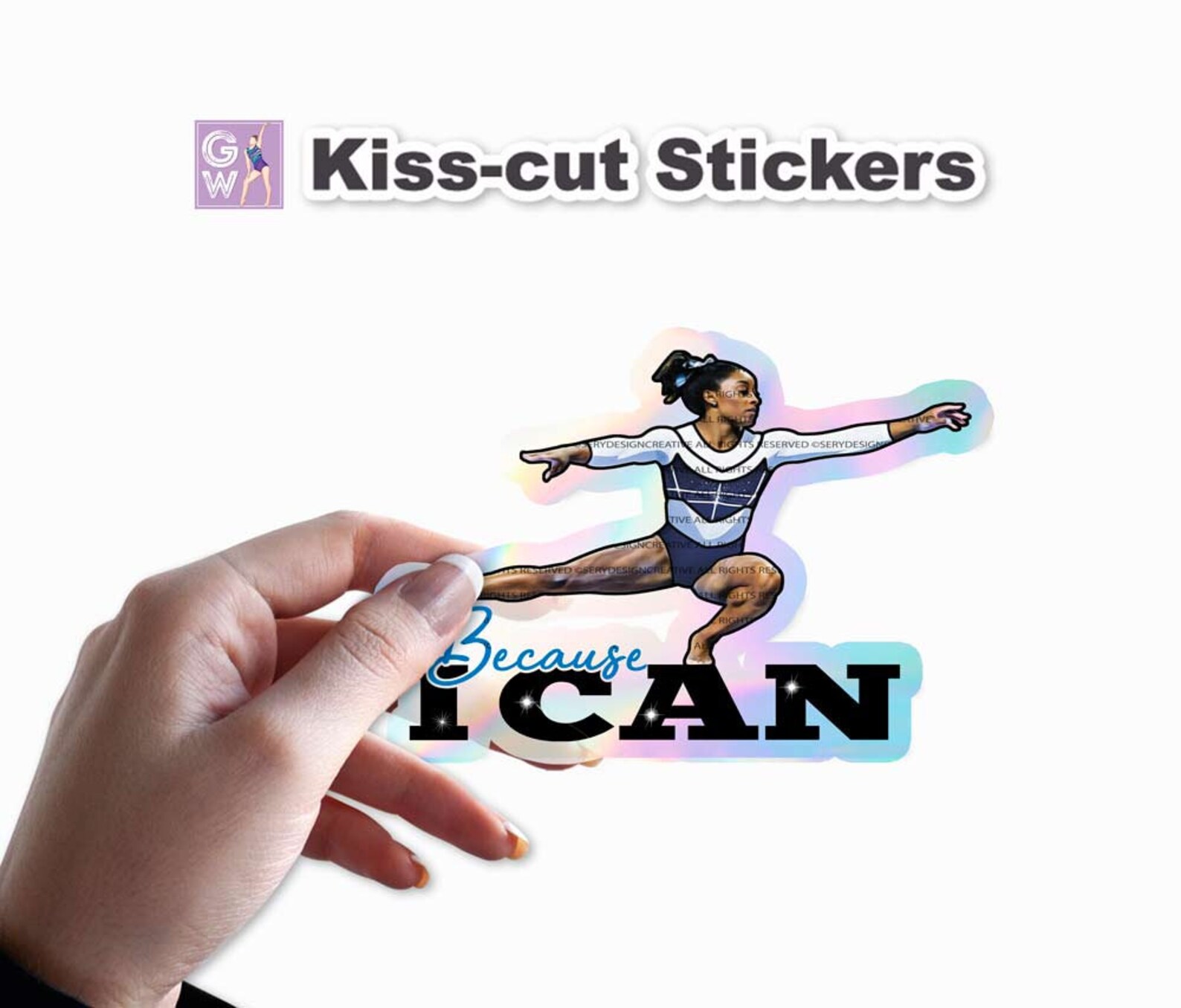 Simone Biles Stickers, Simone Biles, USA Gymnastics, Gymnastics Sticker ...