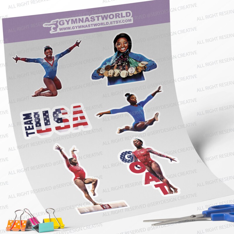 Simone Biles - Etsy