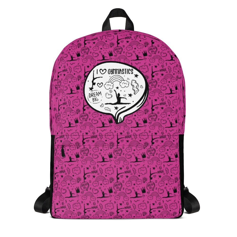 Gymnastics Backpack Gymnastics School Bag Gymnastics Gift - Etsy