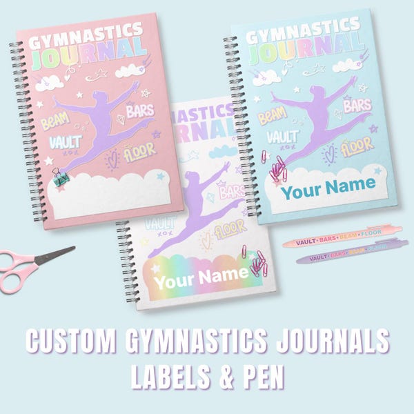 Gymnastics Scorebook - Etsy
