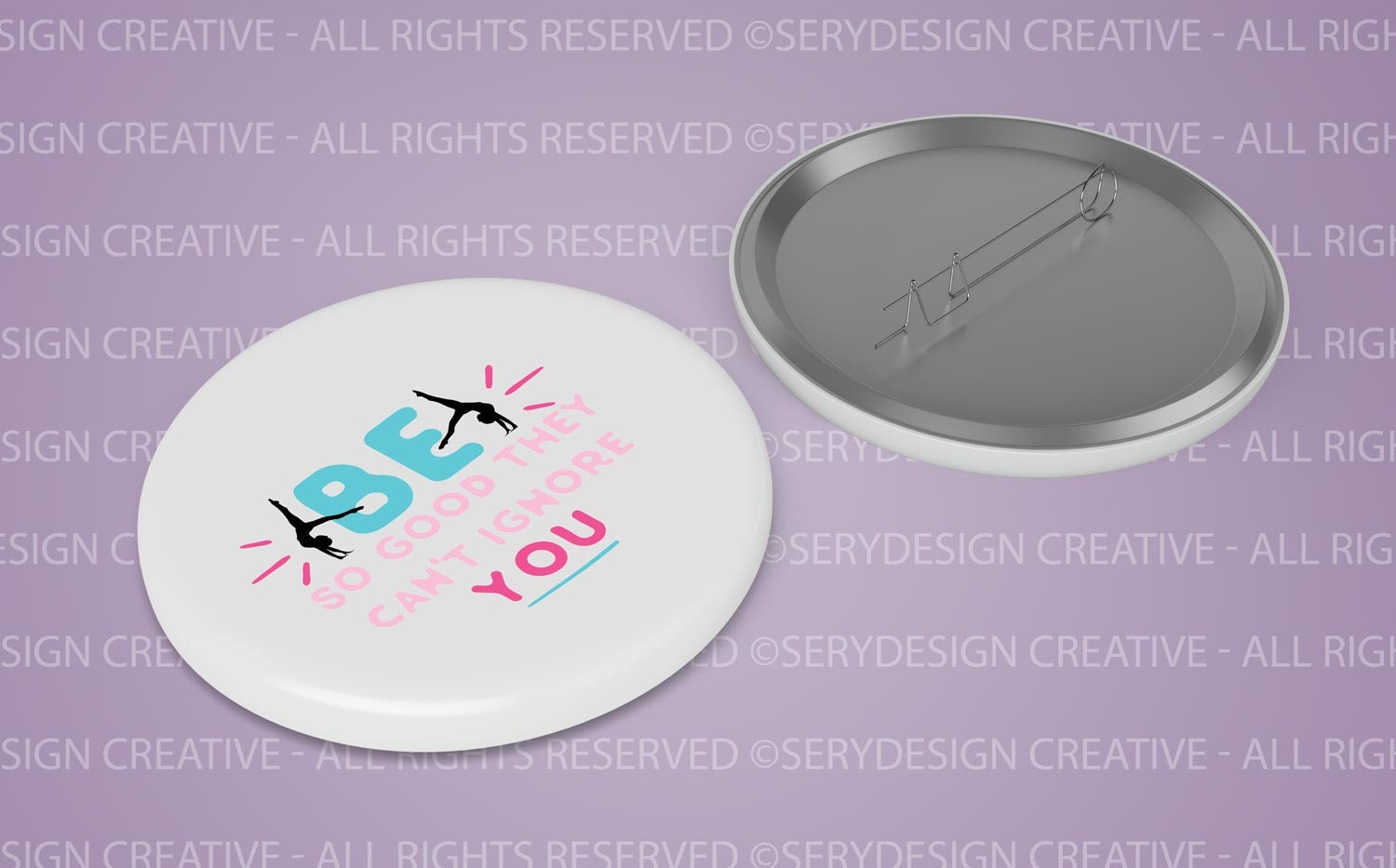 Gymnastics Pin Button Gymnastics Buttons Gymnastics Pin - Etsy