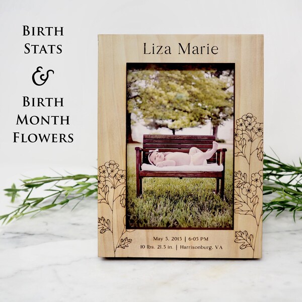 Baby Picture Frames - Etsy