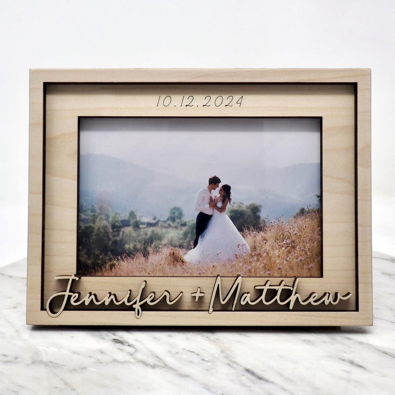 Custom Wedding Date Picture - Etsy