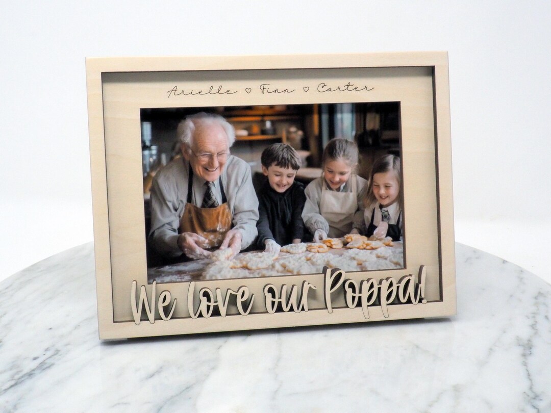 Personalized Grandfather Frame | Custom Picture Frame for Fathers Day ...
