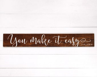 You Make It Easy | Etsy