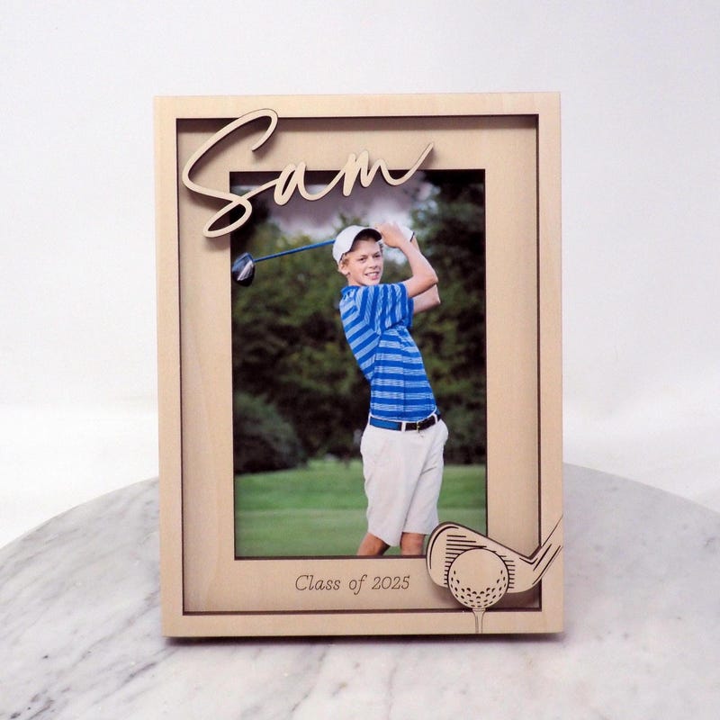 Golf Picture Photo Frame - Etsy