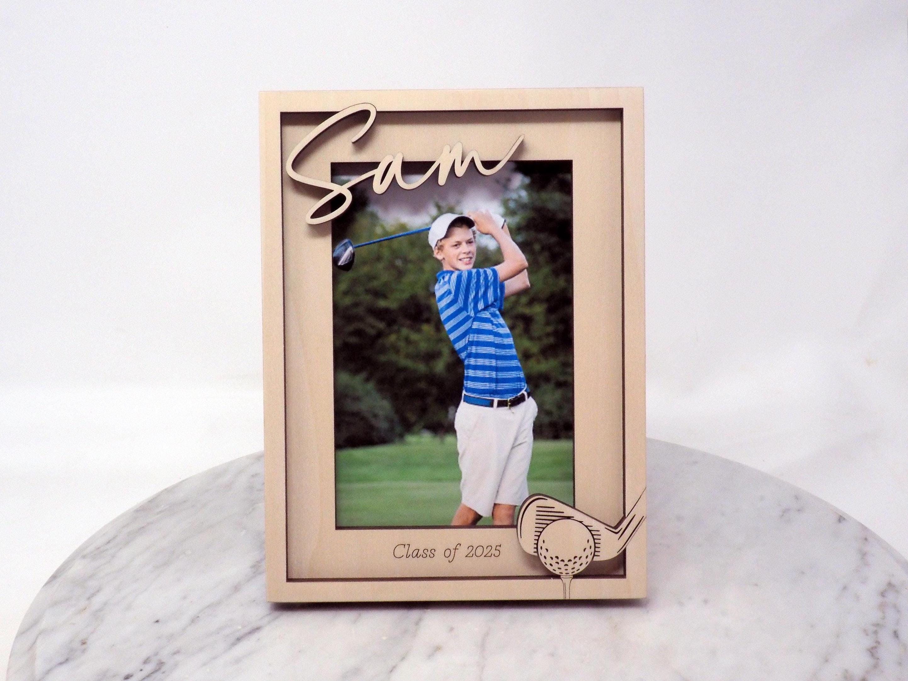Personalized Golf Picture Frame | 4x6 or 5x7 Photo - Etsy