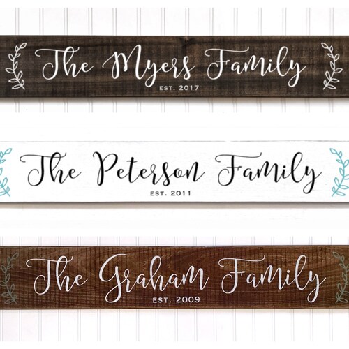 CUSTOM WOOD SIGN 34 Long Sign Over the Door Signs - Etsy