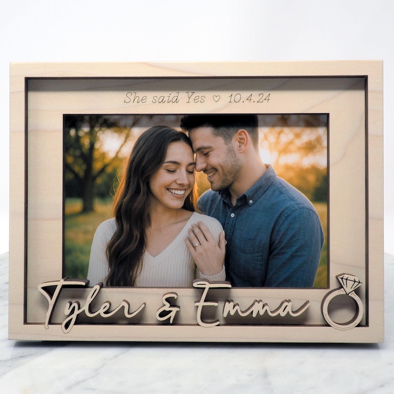 Engagement Frame - Etsy