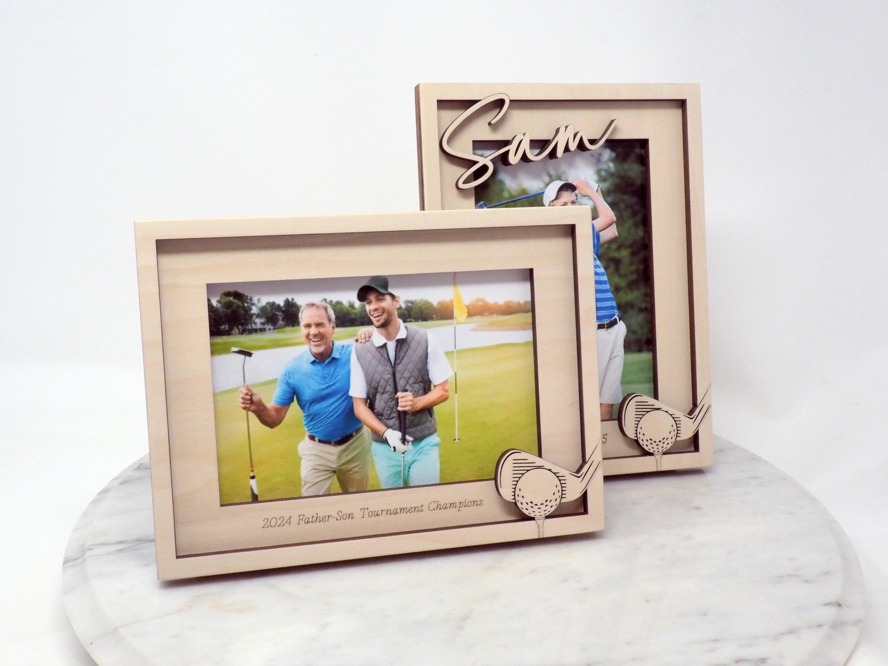 Personalized Golf Picture Frame | 4x6 or 5x7 Photo - Etsy