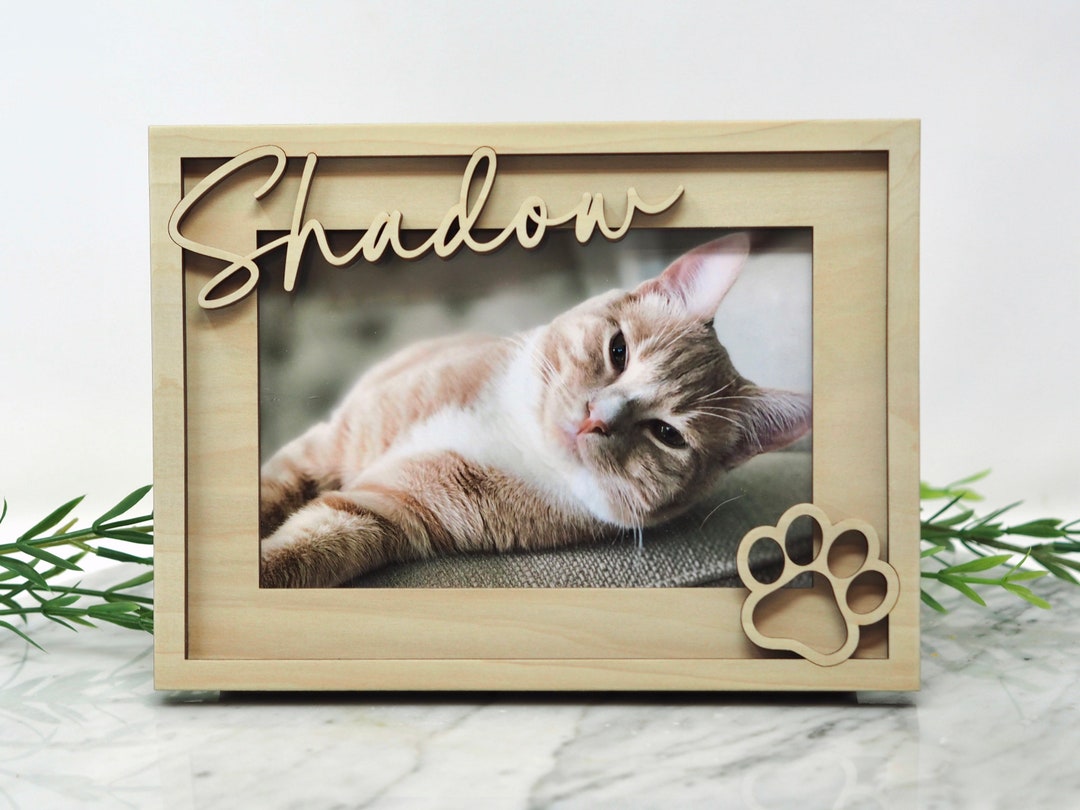 Personalized Cat Frame | Custom Cat Name Picture Frame | Gifts for Cat ...