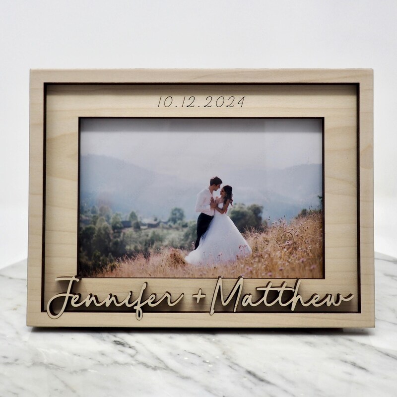 Personalized Wedding Frame - Etsy