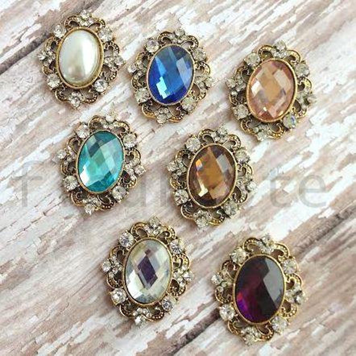 Vintage Gold Button, Vintage Gold Button, Pearl Button, Antique Gold ...