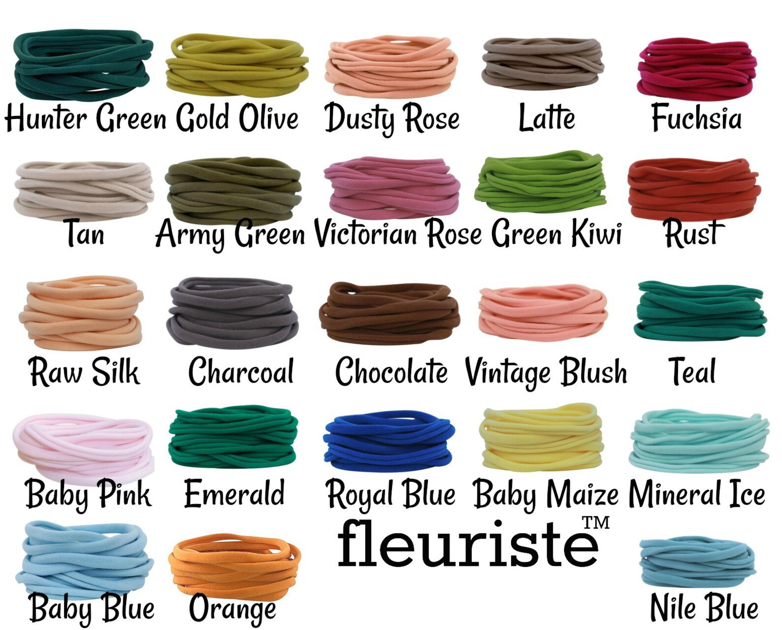 Nylon Headbands Nylon Baby Headband Nylon Headbands | Etsy